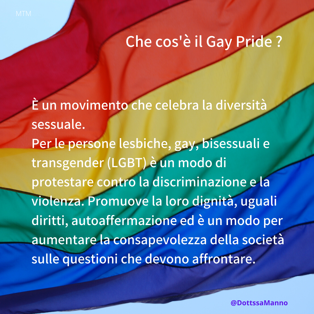 Happy Pride Month! – Dottoressa Maria Teresa Manno