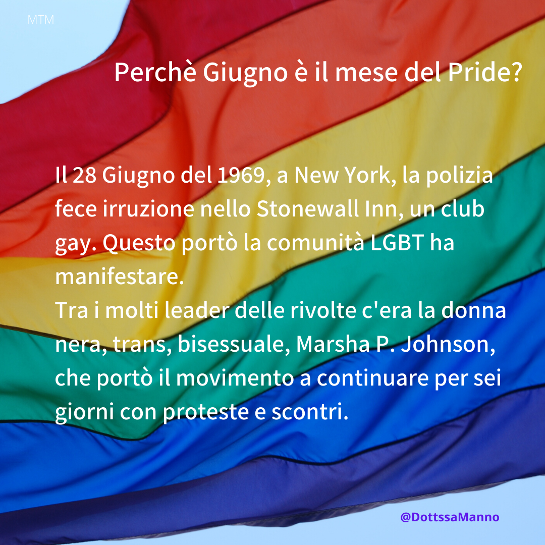 Happy Pride Month! – Dottoressa Maria Teresa Manno