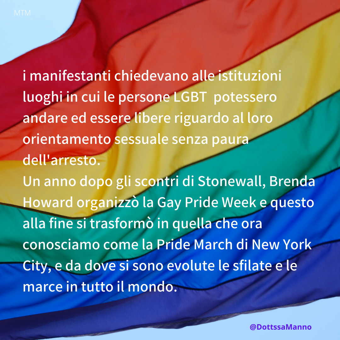 Happy Pride Month! – Dottoressa Maria Teresa Manno